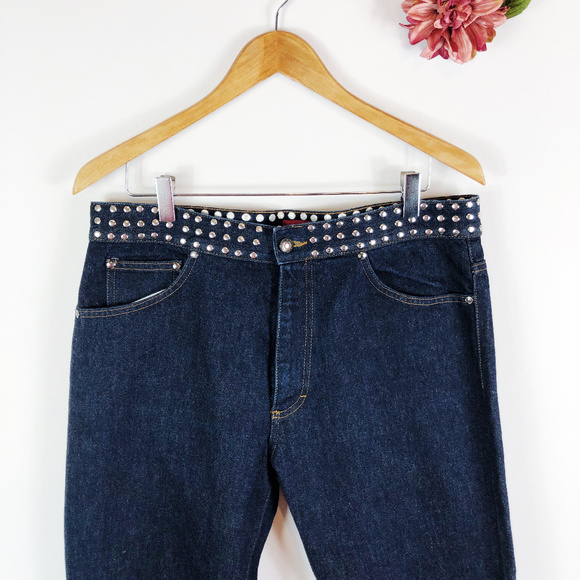 Hugo Boss | Jeans | Hugo Boss Mens Italian Made Studded Jeans | Poshmark